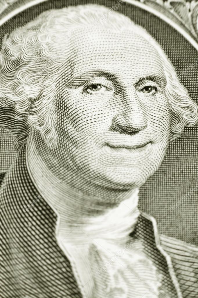 George Washington Dollar Bill Portrait