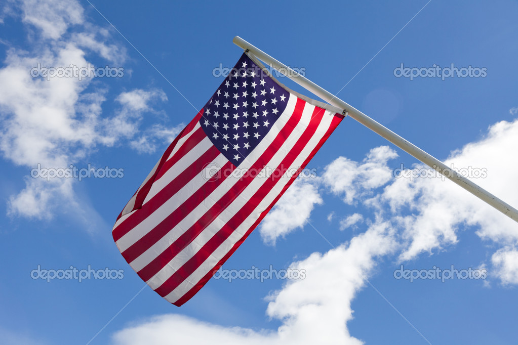 Bandera americana: fotografía de stock © Devon #14213961 | Depositphotos