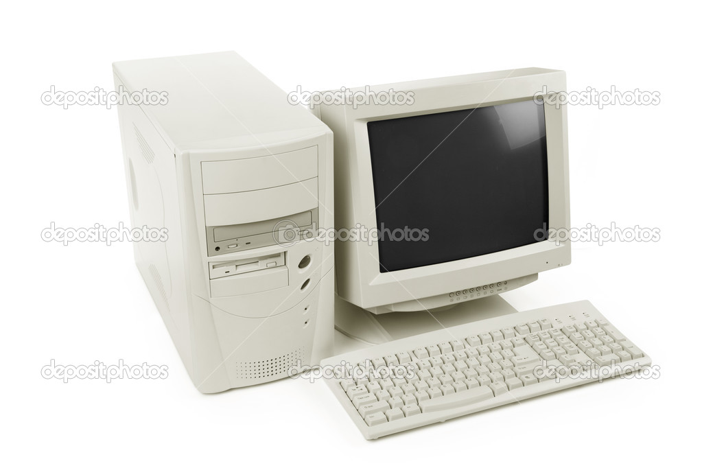 Desktop Computer Stock Photo by ©Devon 34994383