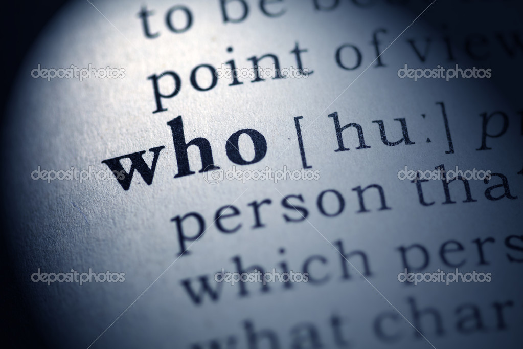 Word of who — Stock Photo © Devon #38535813