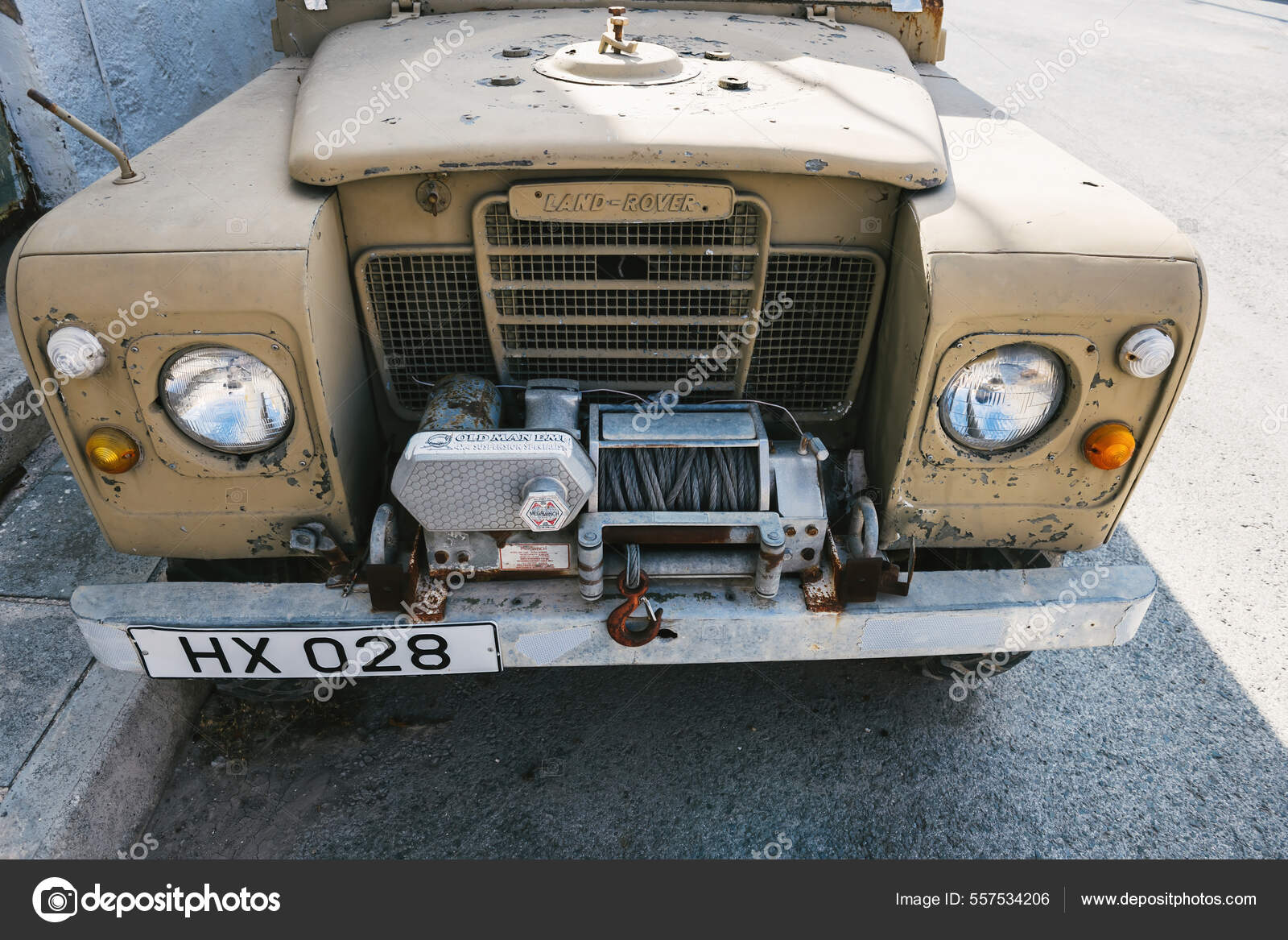Military Land Rover Jeeps