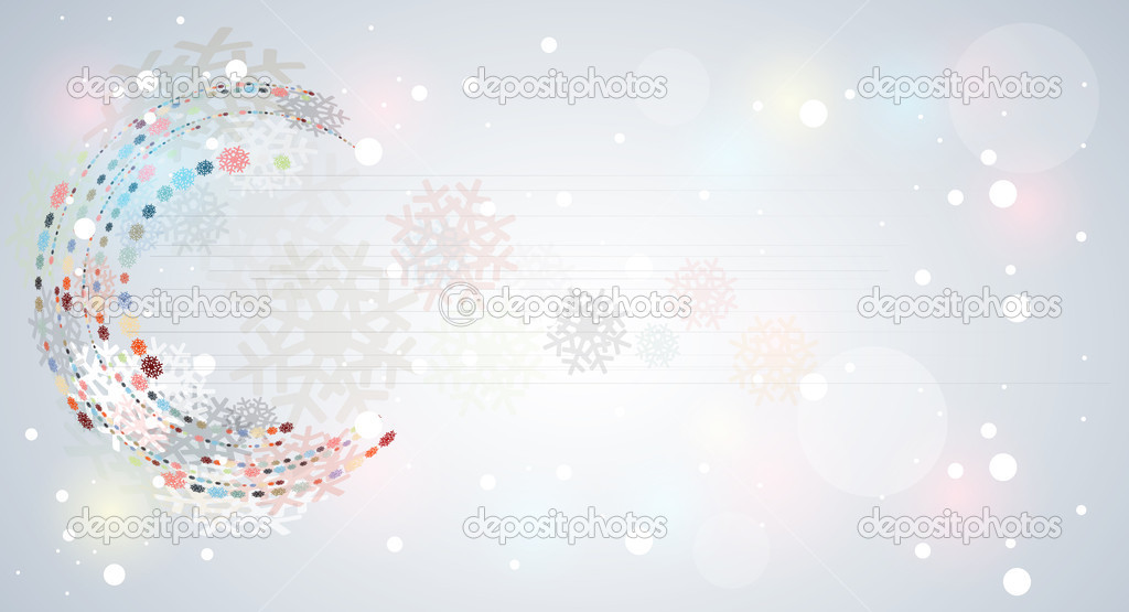 Abstract winter snow dynamic fade banner background — Stock Vector ...