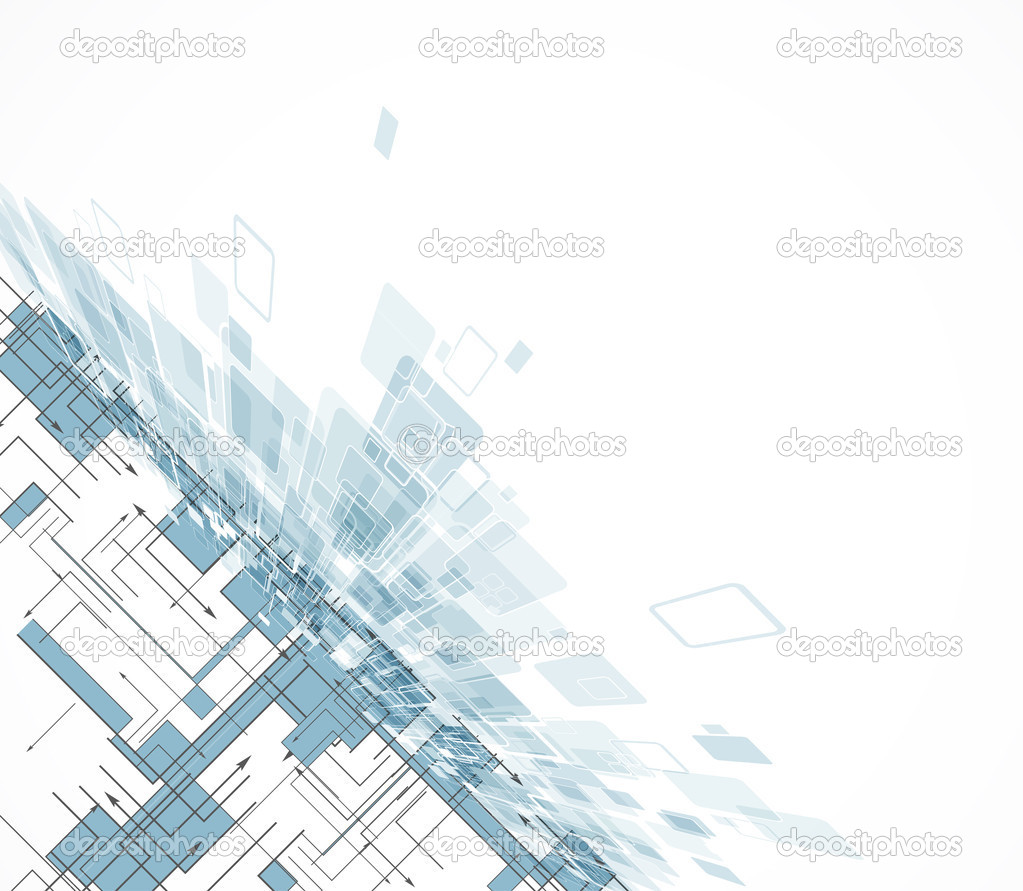 Abstract light blur computer Technology circuit background vecto Stock ...