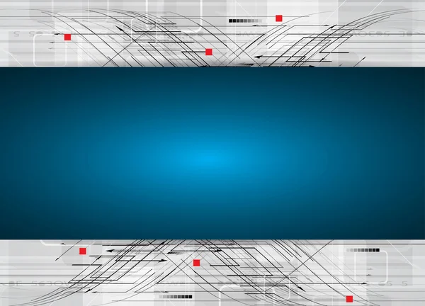 computer technology concept business banner - Stock Image - Everypixel