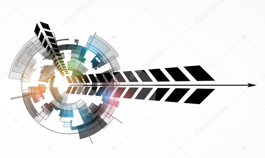 Science futuristic internet high computer technology business Stock ...