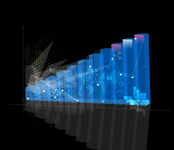 global infinity computer technology concept business background - Stock ...