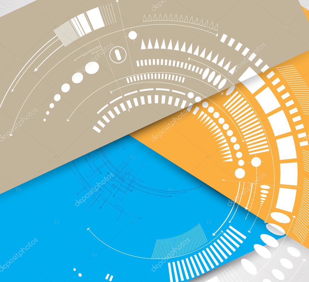 Concept for New Technology Corporate Business & development Stock ...