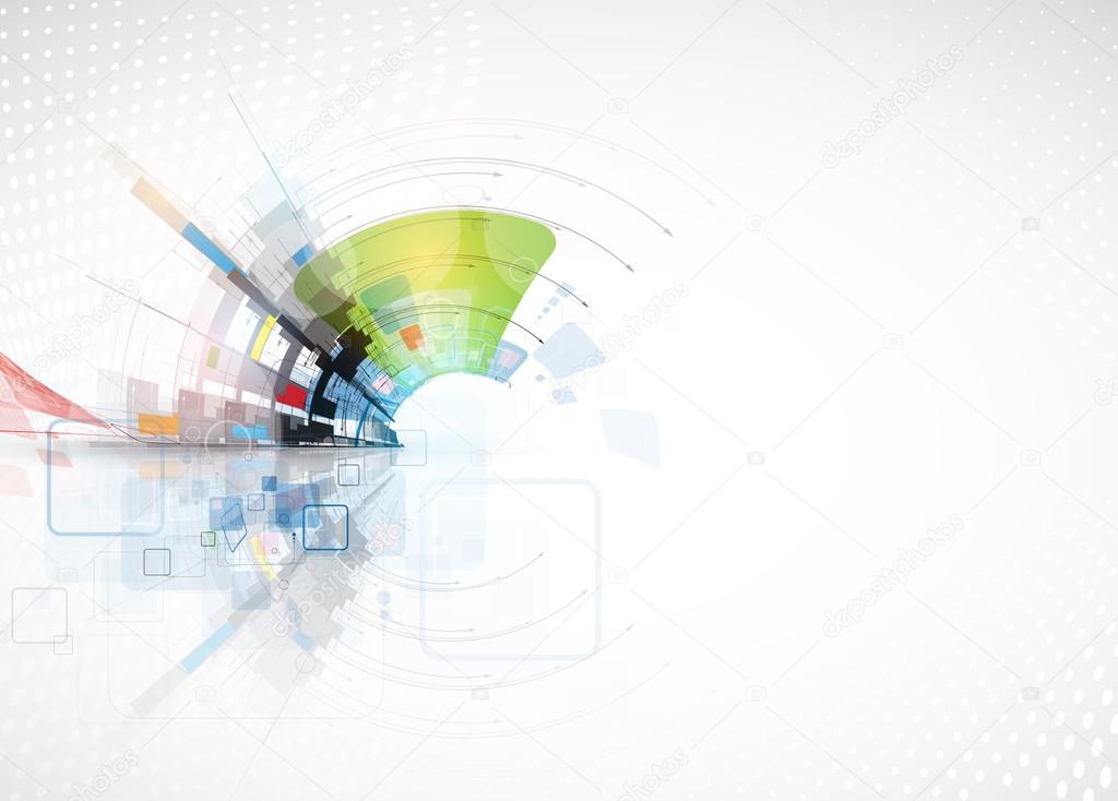 Technology background, idea of global business solution Stock Photo by ...