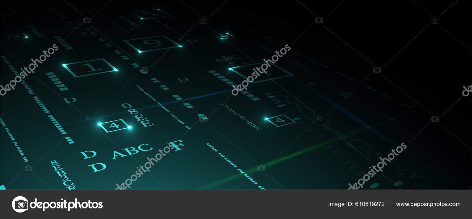 Internet Digital Syber Security Technology Concept Business Background ...