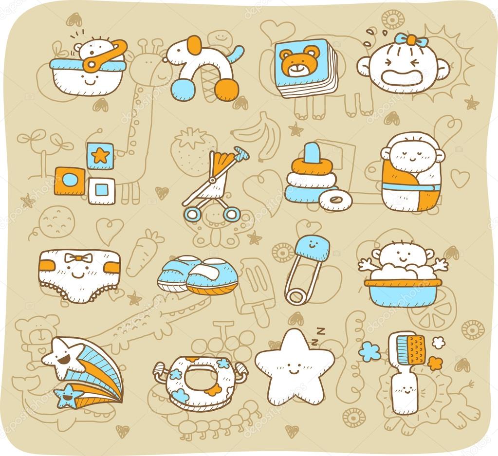 Baby icon set Stock Vector Image by ©min6939 #40866501