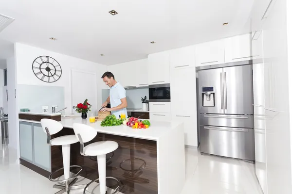Man in kitchen Stock Photos, Royalty Free Man in kitchen Images ...