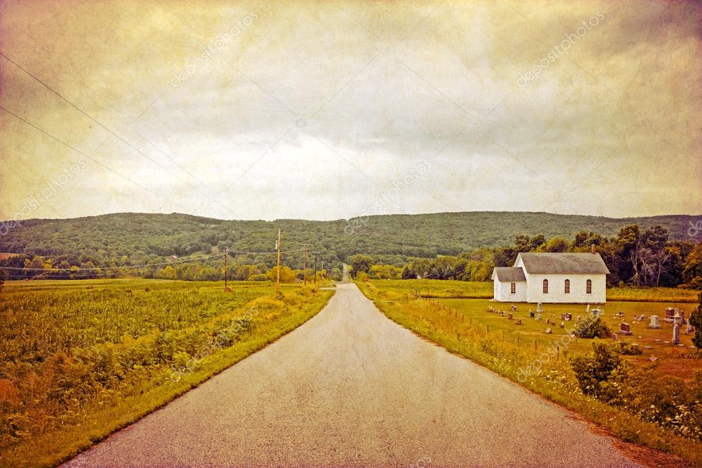 Countryside Road — Stock Photo © maxym #12098039