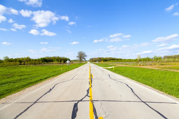 American Country Road Side View Stock Photo by ©maxym 31848331