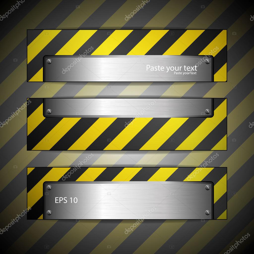 Metal banner designe abstract background with asphalt texture, v Stock ...