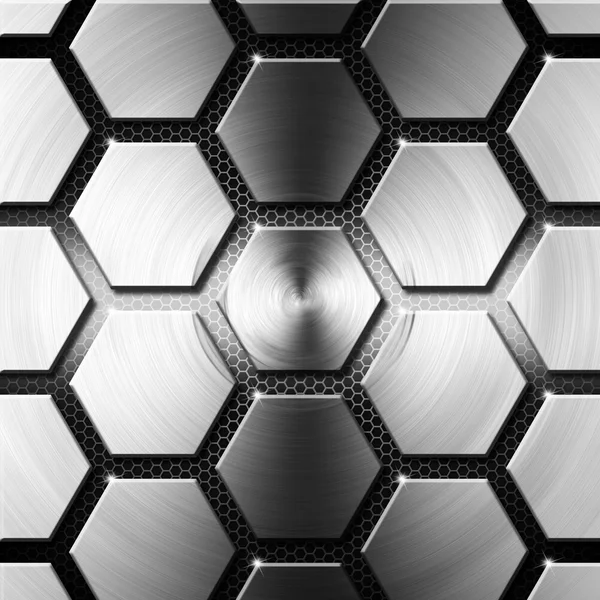 Hexagon metal background Stock Photos, Royalty Free Hexagon metal ...