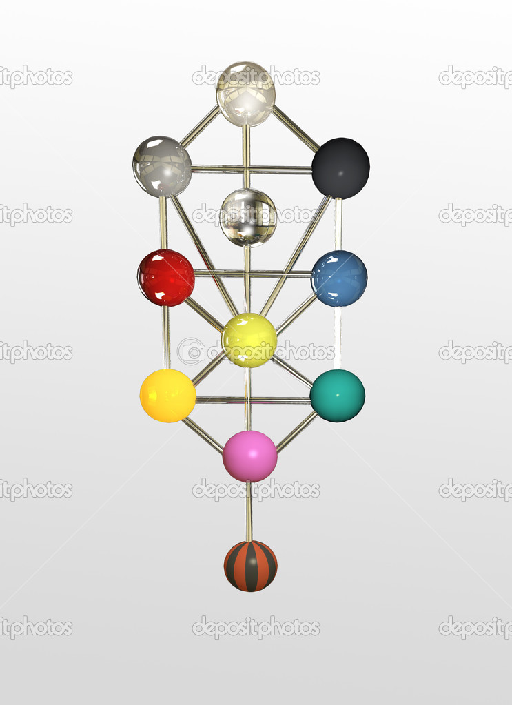 Kabbalistic Tree of Life Stock Photo by ©jeanbusch 35924293