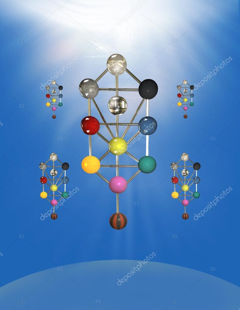 Kabbalistic Tree of Life Stock Photo by ©jeanbusch 35924343