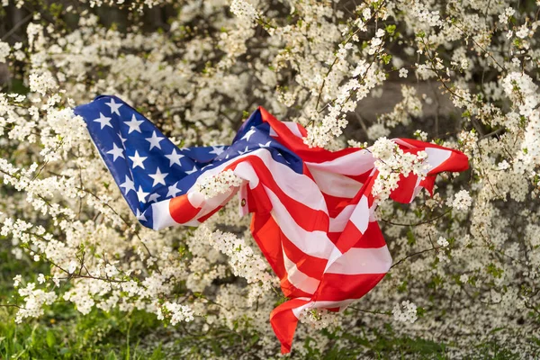 American flag spring Stock Photos, Royalty Free American flag spring ...