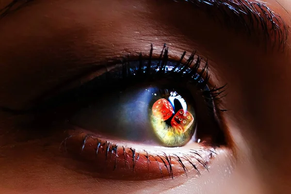 Red Beautiful Eyes Wallpapers