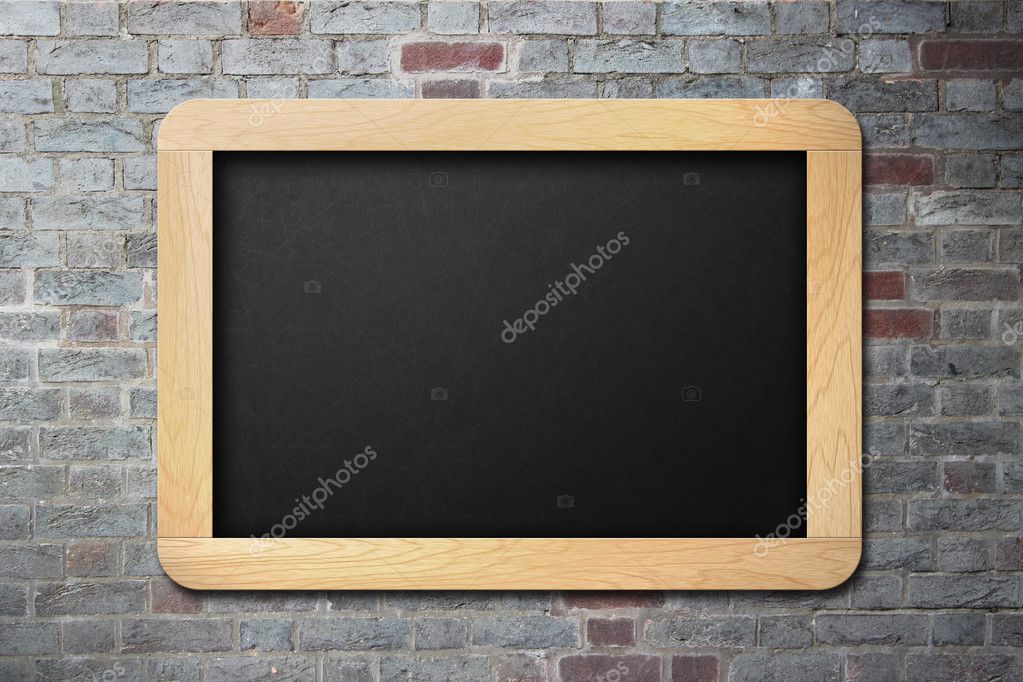 Blank chalkboard — Stock Photo © smudger087 #12577485