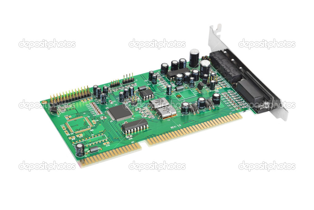 Old sound card Stock Photo by ©unkas 19782645