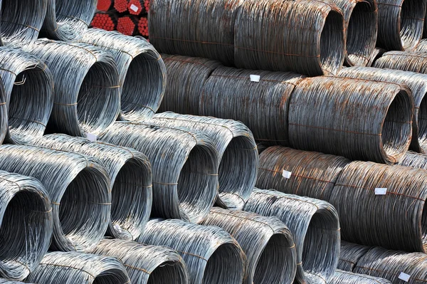 Steel wire roll and pipe Stock Photo by ©unkas 32753467