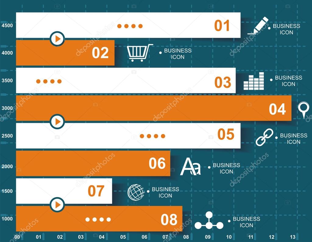 Retro infographics set. Stock Vector Image by ©Success_ER #28445241