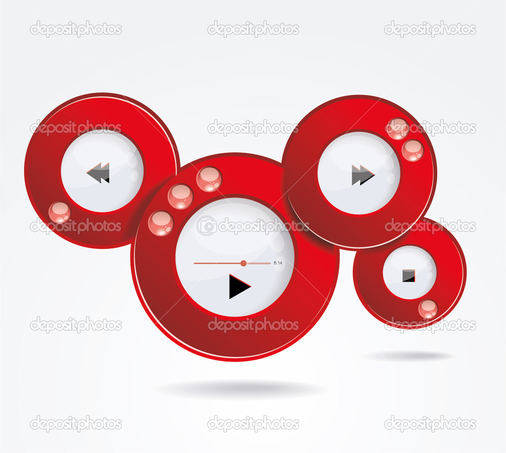 Play signs Stock Vector Image by ©Success_ER #28899885