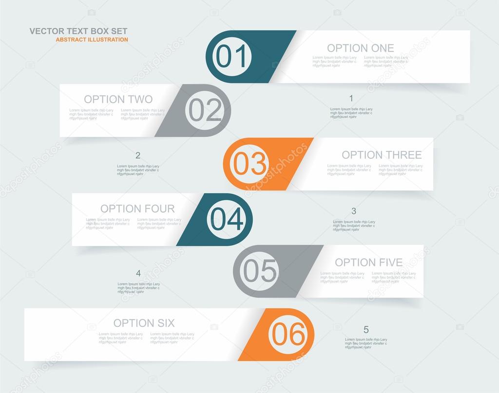 Vector steps lines, progress banners with colorful tags. — Stock Vector ...