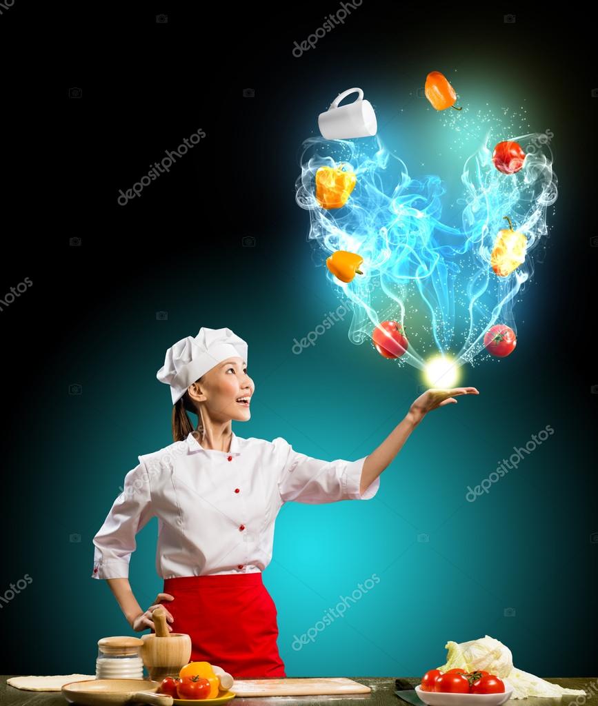 Magic in the kitchen Stock Photo by ©Khakimullin 18315551