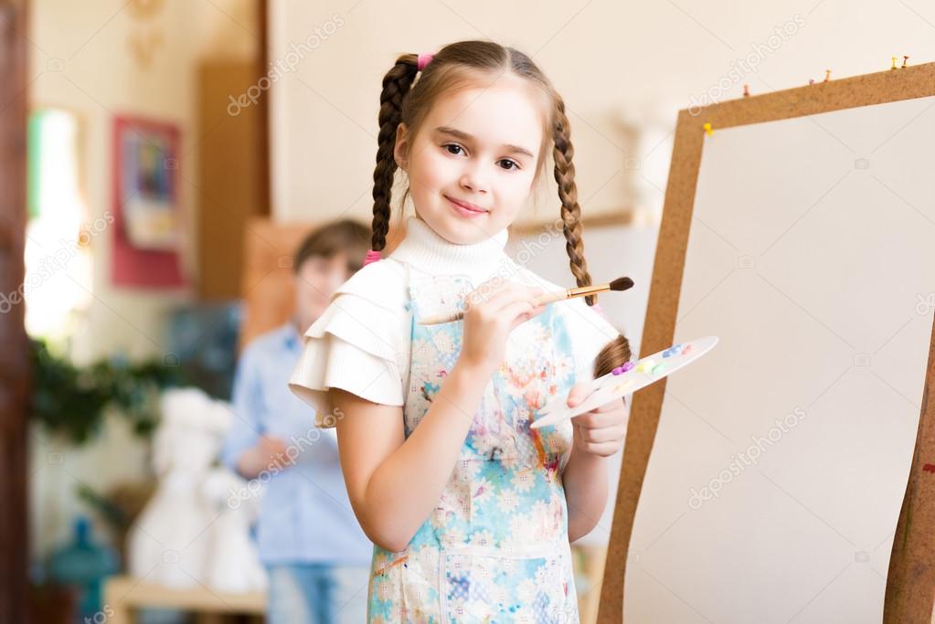Drawing lesson — Stock Photo © Khakimullin #30131937