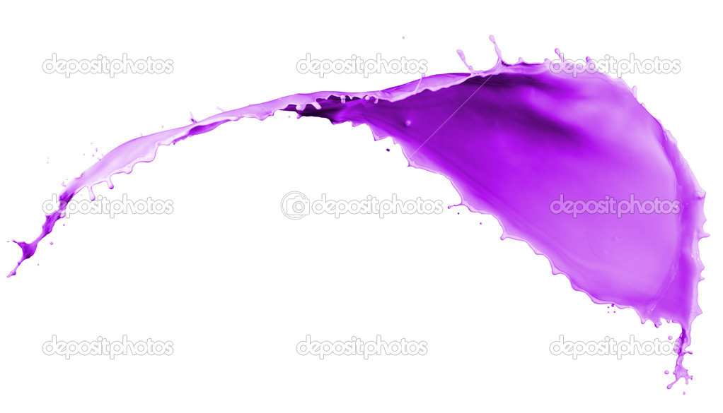 Purple paint splash Stock Photo by ©Khakimullin 33910227