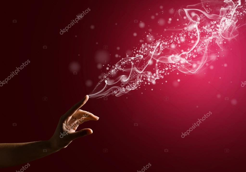 Magic hand — Stock Photo © Khakimullin #43202249