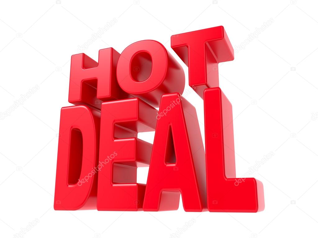 Hot Deal - Red 3D Text. — Stock Photo © tashatuvango #27007959
