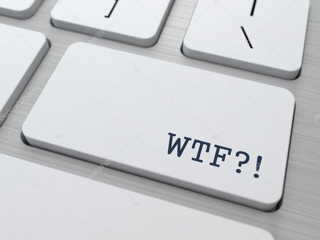 WTF. Internet Concept. — Stock Photo © tashatuvango #29643095