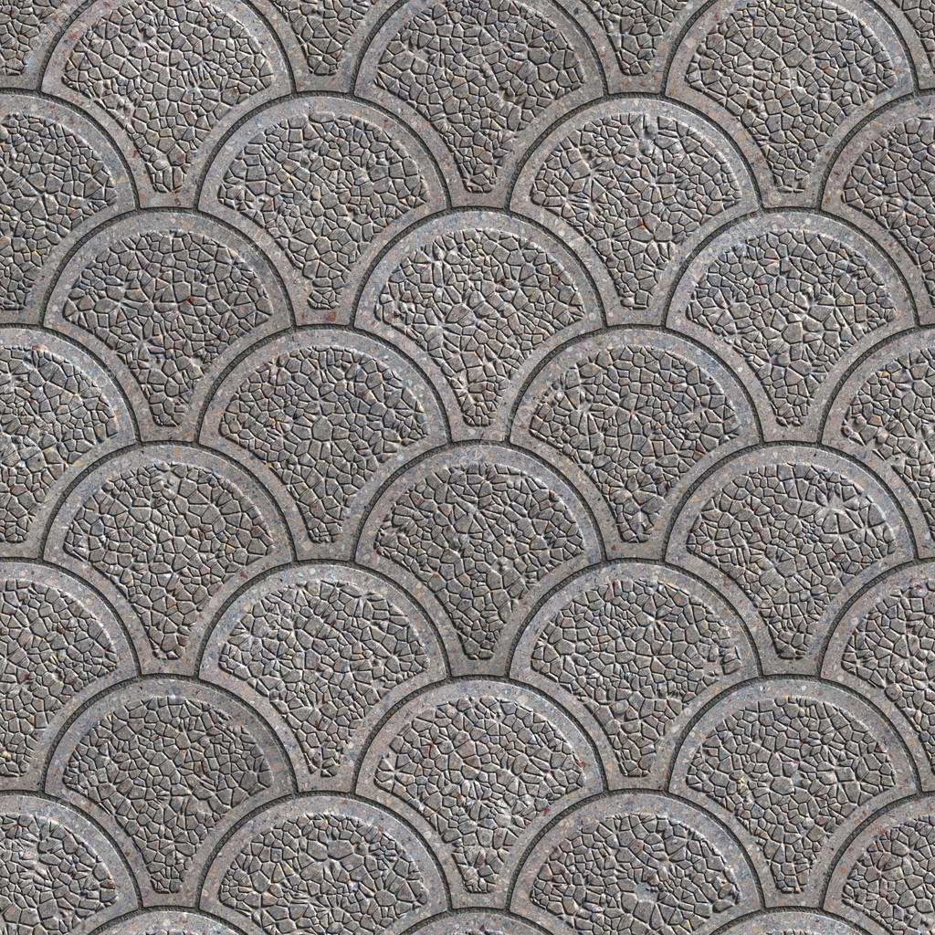 Granular Paving Slabs. Seamless Tileable Texture. — Stock Photo ...