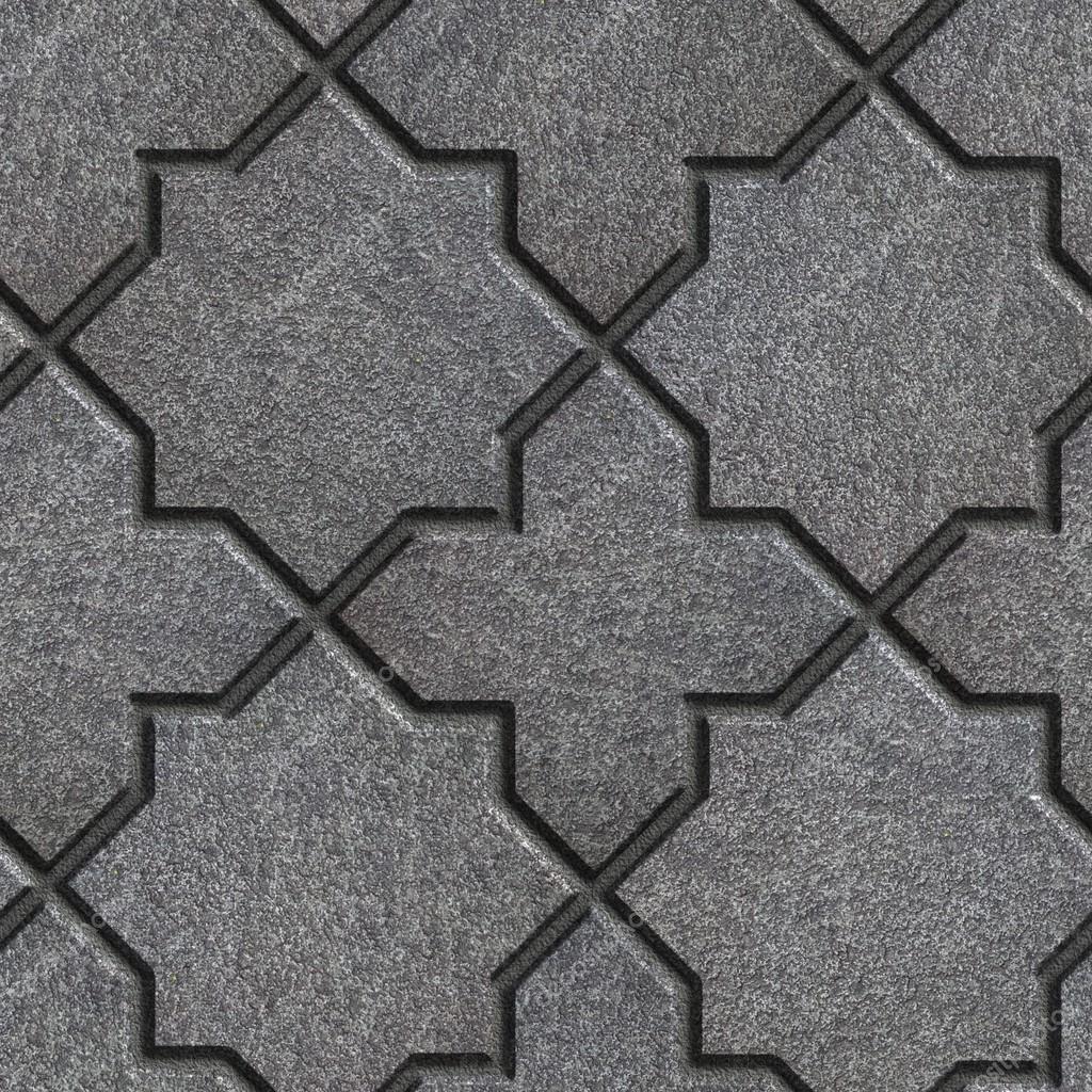 Concrete Decorative Pavement. Seamless Tileable Texture. — Stock Photo ...
