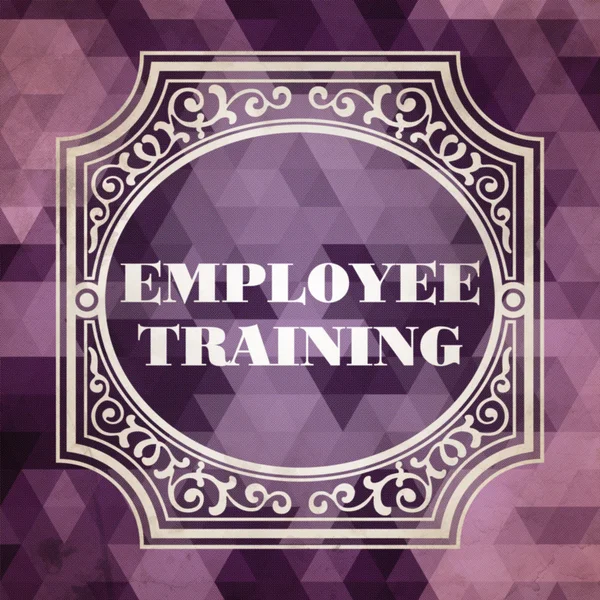 Employee Training Concept. Vintage design. - Stock Image - Everypixel