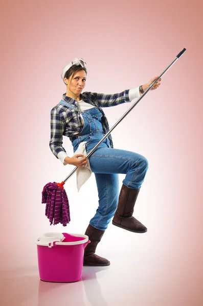 ᐈ Funny cleaning lady stock photos, Royalty Free cleaning lady funny ...