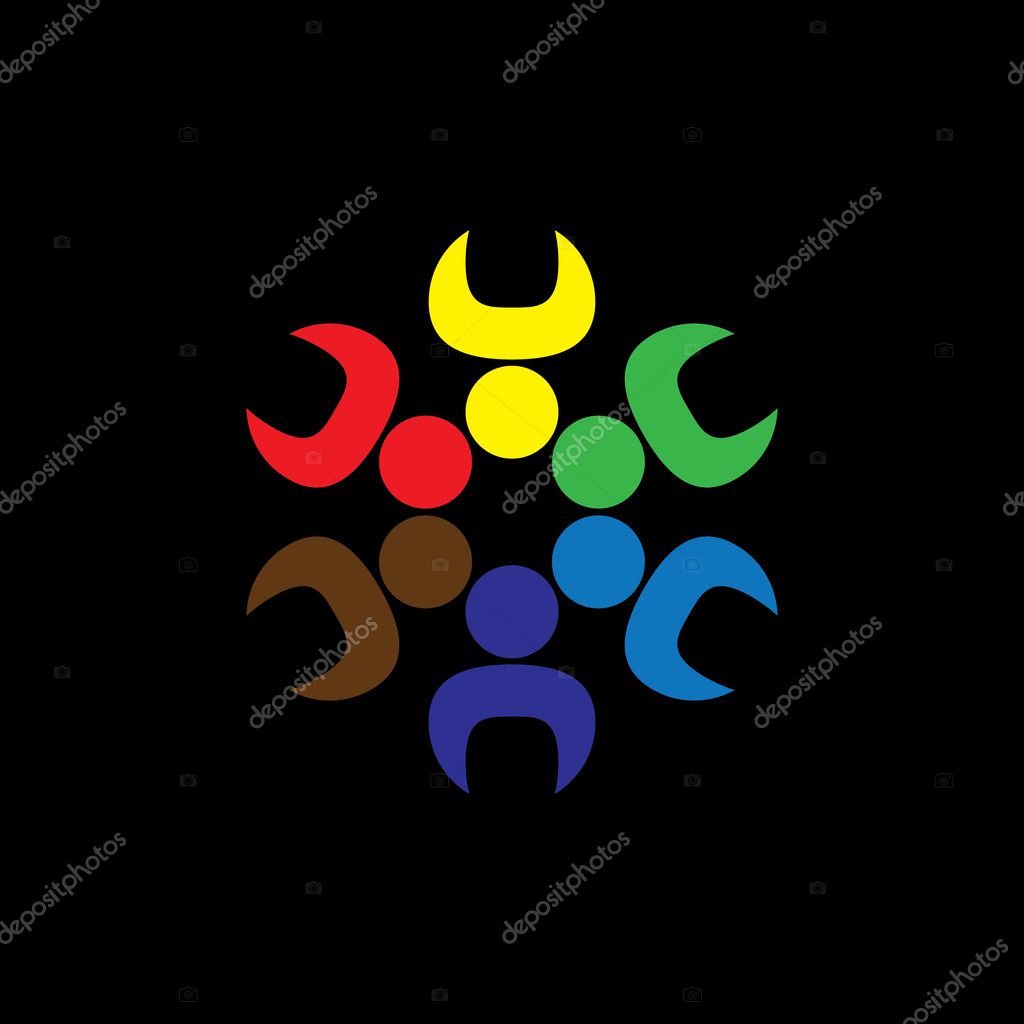 Team work and team spirit - concept vector graphic — Stock Vector ...