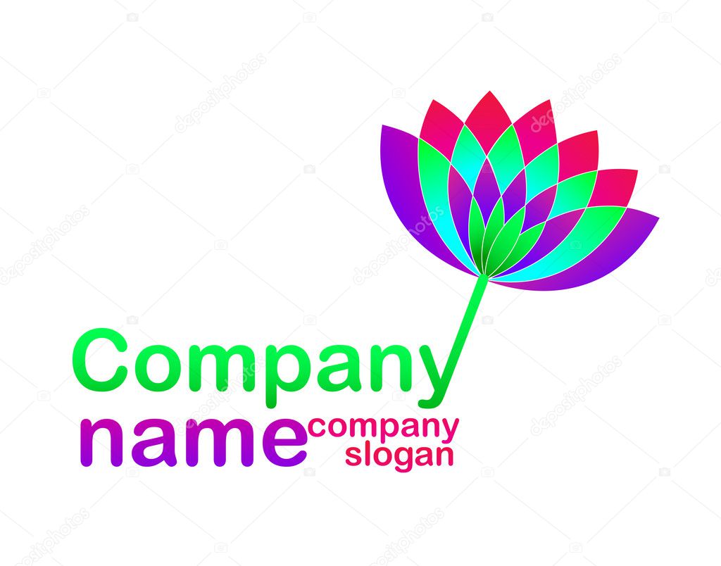 Conjunto de símbolos para el diseño del logotipo Vector de stock ...