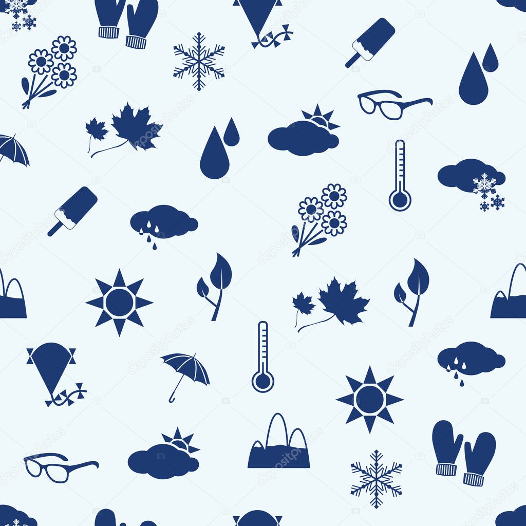 Weather pattern Stock Vector Image by ©glorcza #20054995