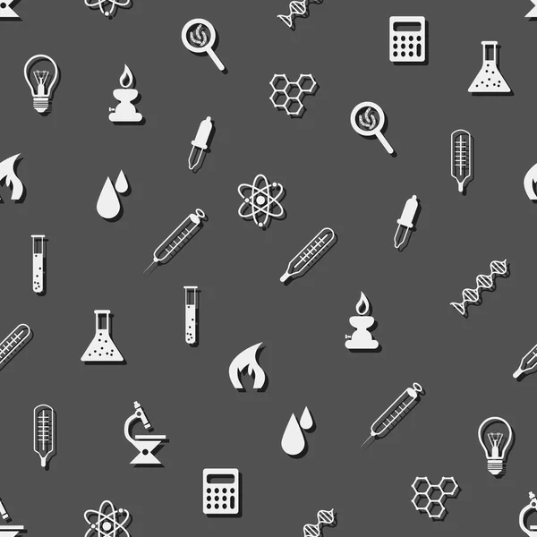 Doodle seamless laboratory pattern Stock Vector Image by ©glorcza #22653167