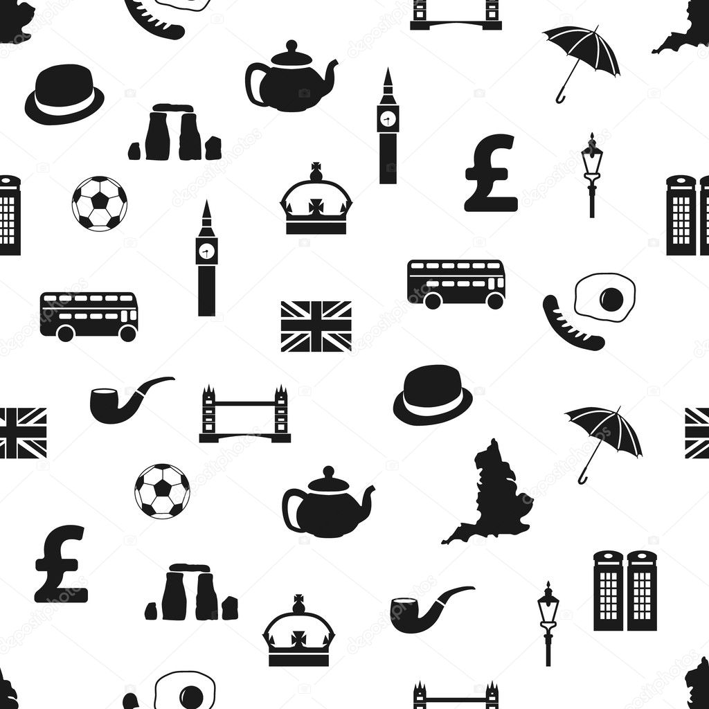 England seamless pattern Stock Vector Image by ©glorcza #33629155