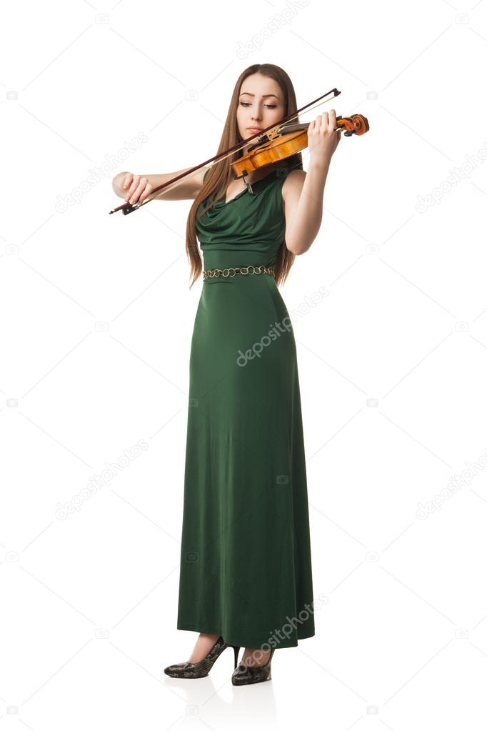 Violinist Full Body