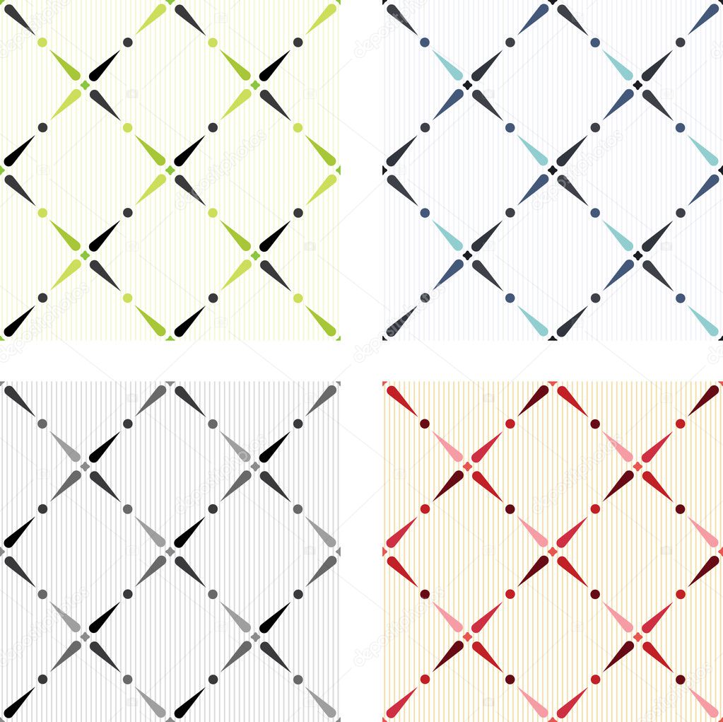 Texturas sin costura de color clásico Vector de stock por ©Astartu 12532674