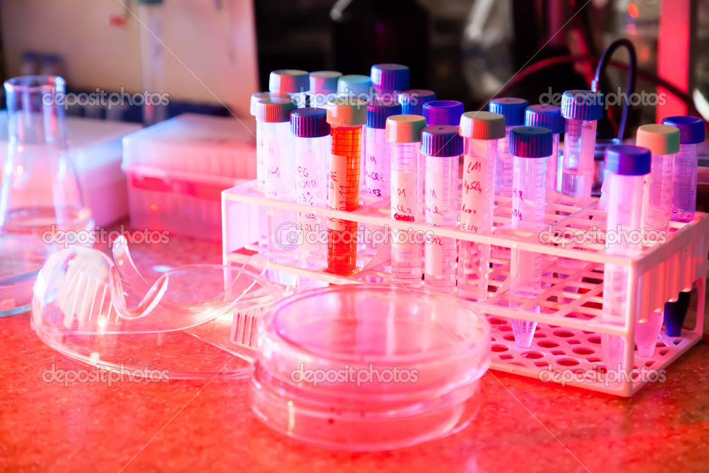 Test tubes in the laboratory Stock Photo by ©beerkoff1 43807881