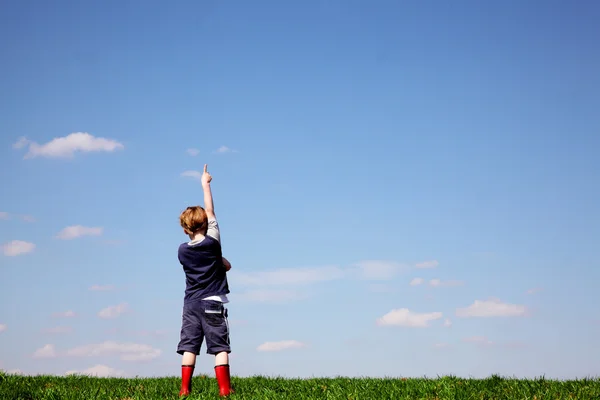 Pointing sky Stock Photos, Royalty Free Pointing sky Images | Depositphotos