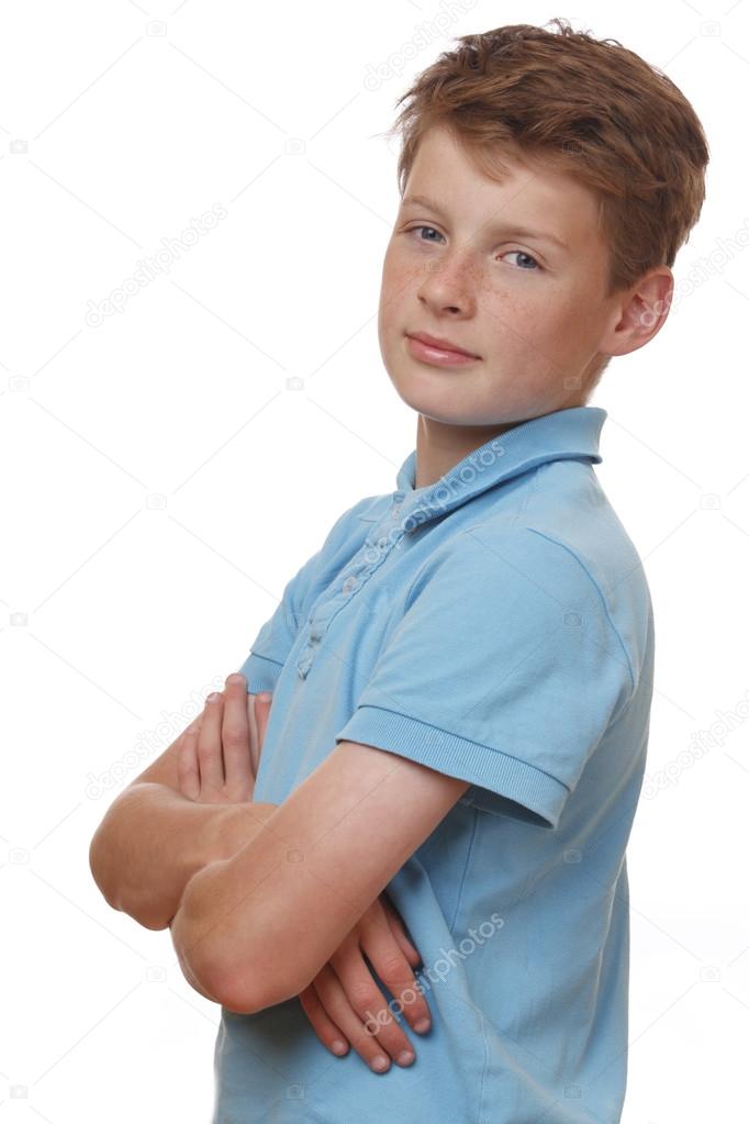 Confident boy Stock Photo by ©pahham 49472107