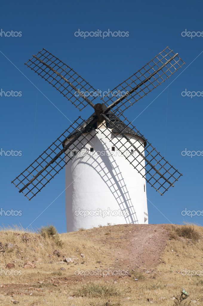 White ancient windmill Stock Photo by ©deyangeorgiev2 13947832